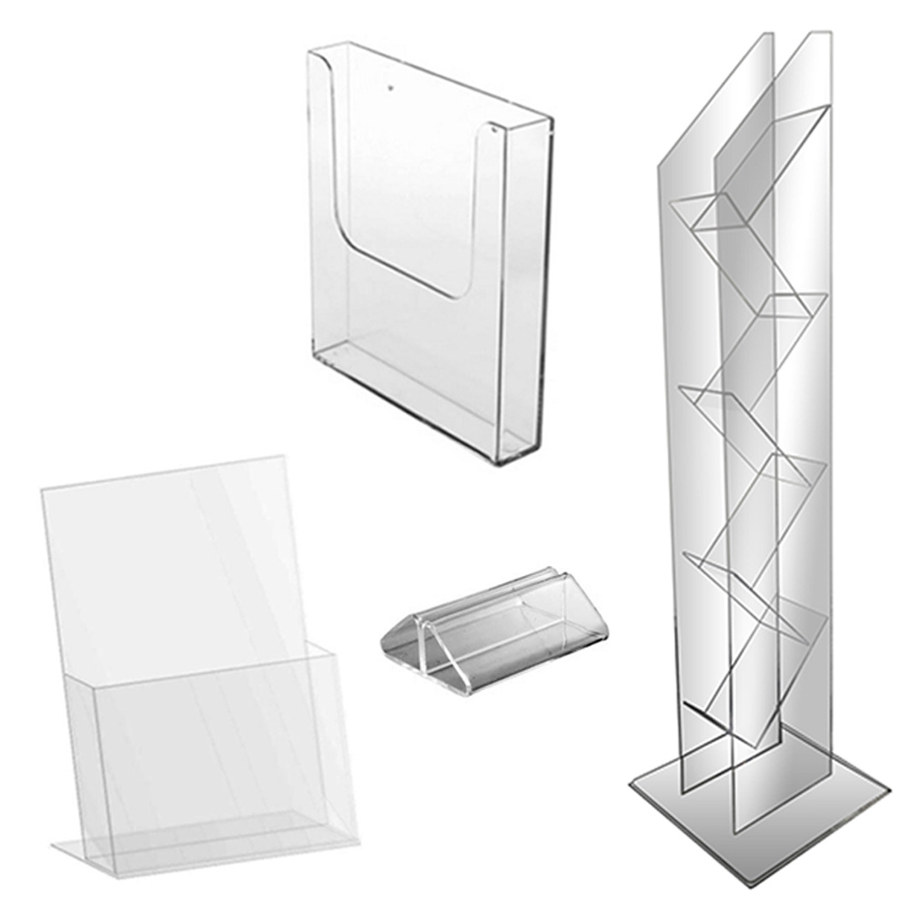 Acrylic Brochure Holders Delta Industrial Acrylic Solutions